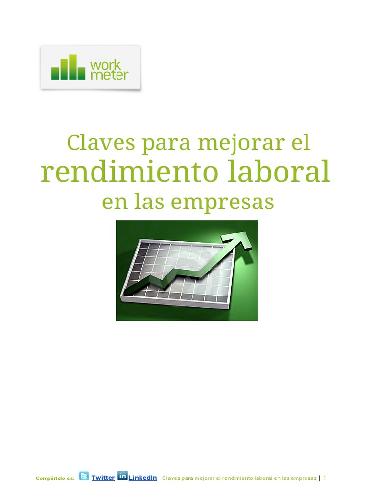 Rendimiento Laboral | PDF | Motivacional | Motivación