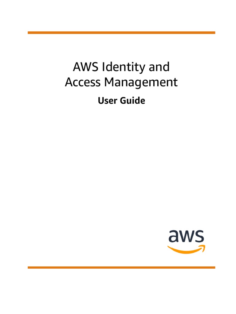 AWS Identity and Access Management User Guide | PDF | Command Line Interface | Amazon Web Services