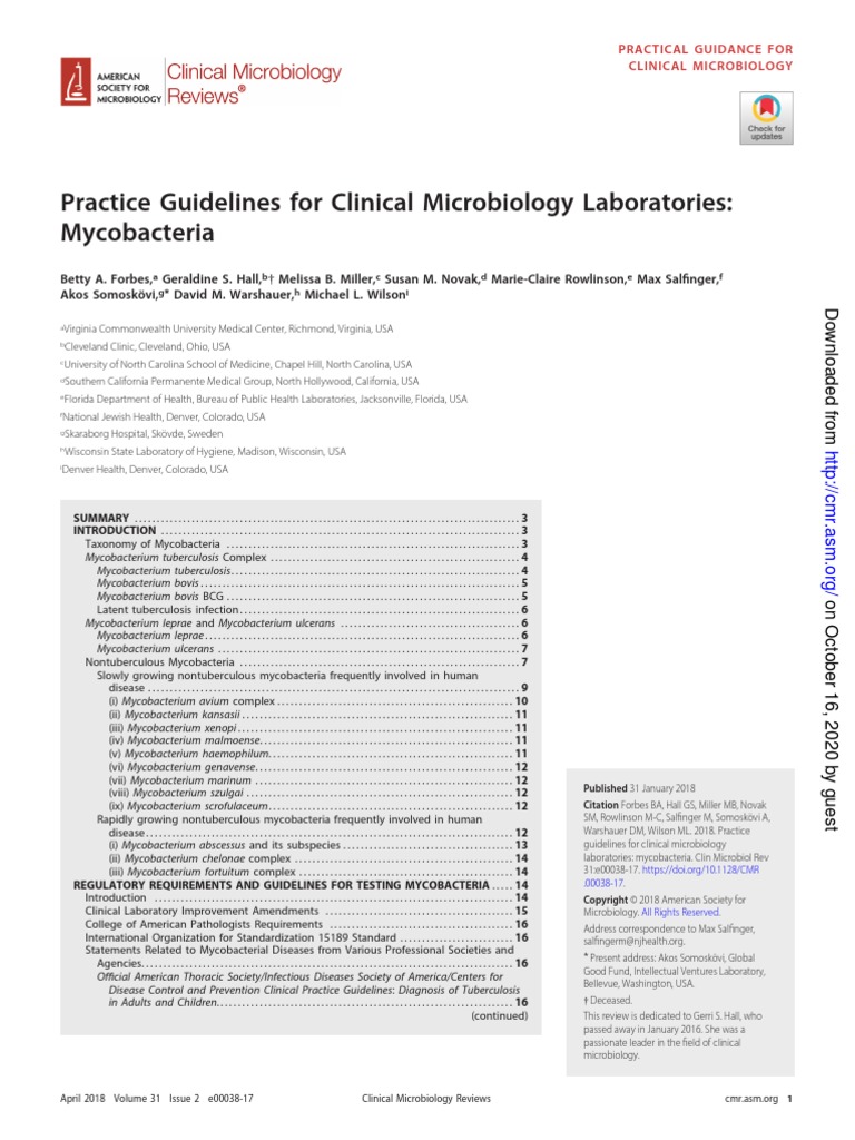 Clinical Microbiology Reviews-2018-Forbes-e00038-17.full | PDF ...