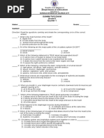 Test Questions With Answer Key - Science 9 | PDF | Lung | Heart