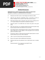 Method Statement Water Ponding Test at Wet Area | PDF | Technology ...