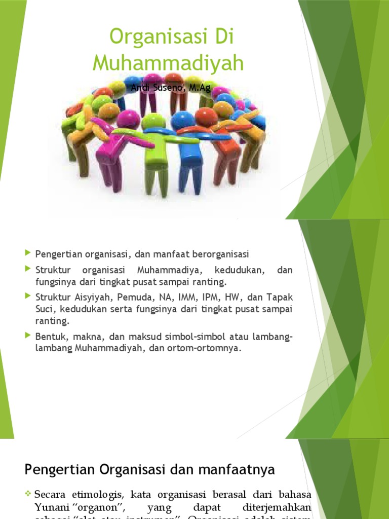 Organisasi Di Muhammadiyah | PDF | Sains & Matematika