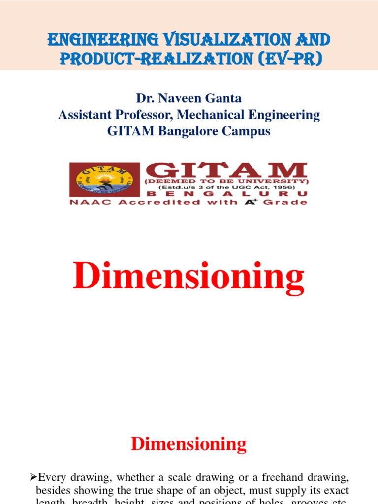 3 Dimensioning | PDF | Triangle | Dimension