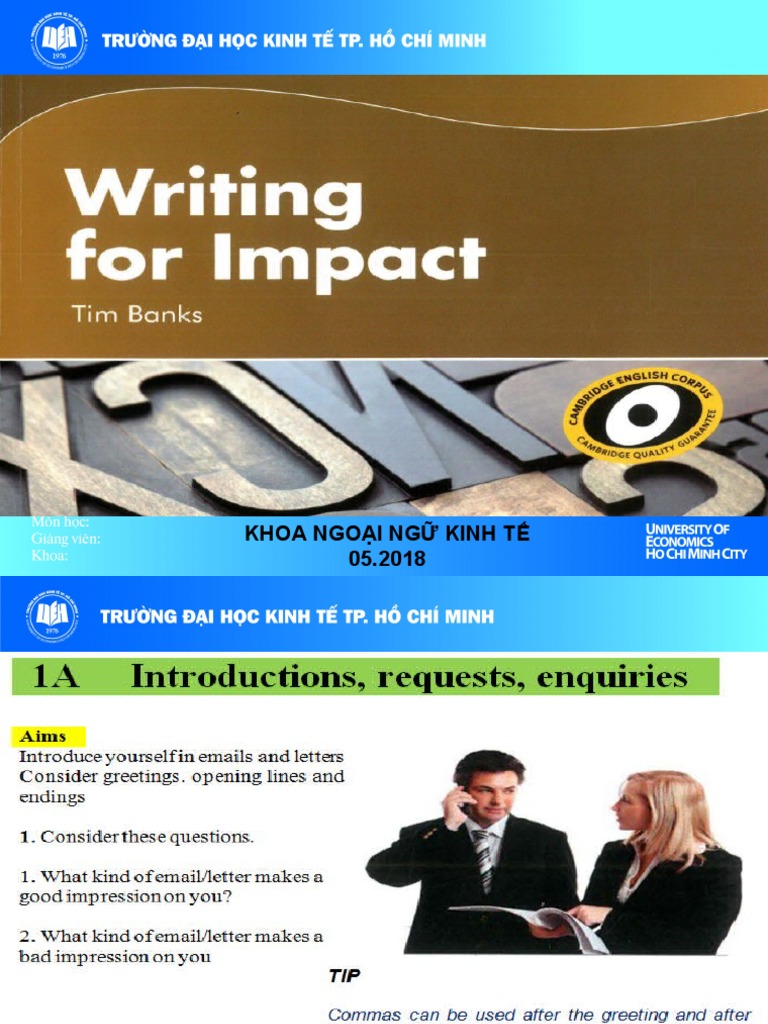 WRITING FOR IMPACT 1A-2B (With Key) | Download Free PDF | Communication