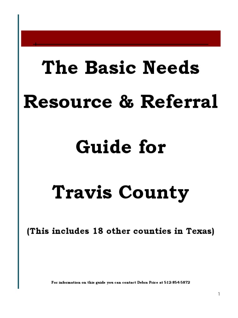 Central Texas Resource Guide | PDF | Wic | Medicaid