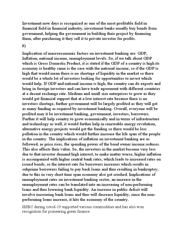 HSBC During Covid-19 Supported Various Commodities and Has Also Won ...