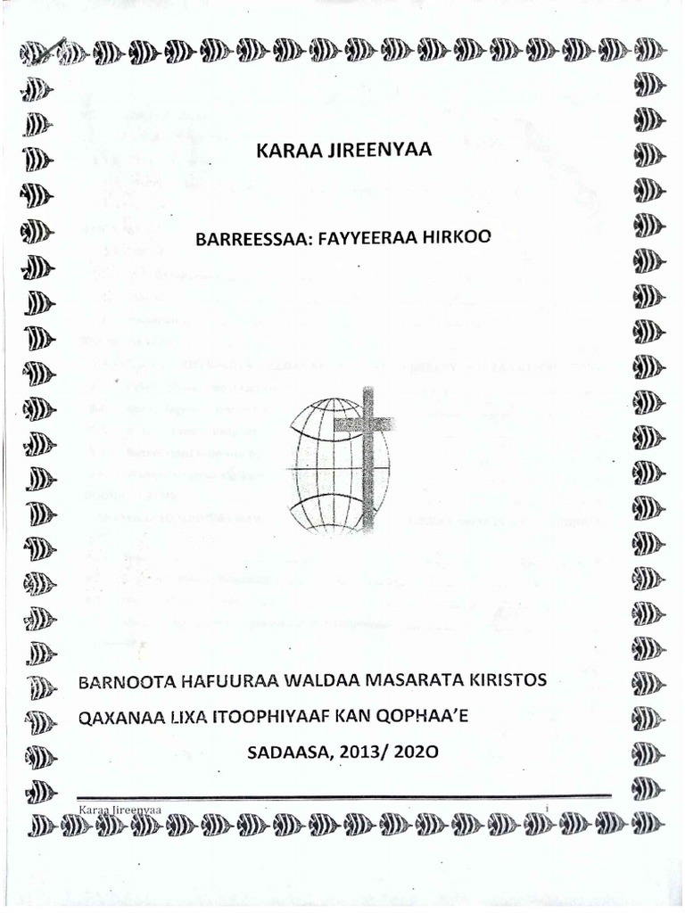 Karaa Jireenyaa | PDF