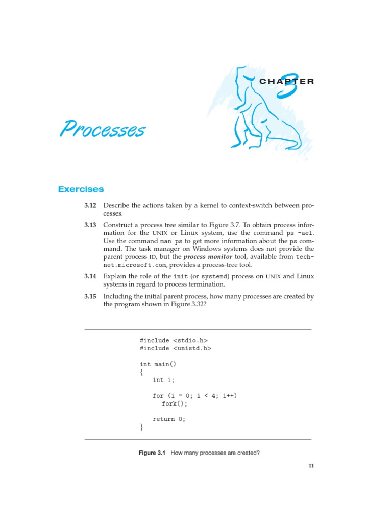 Processes: Exercises | Download Free PDF | Computer Science | Computer ...