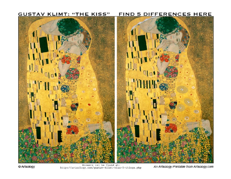 Gustav Klimt Kiss | PDF