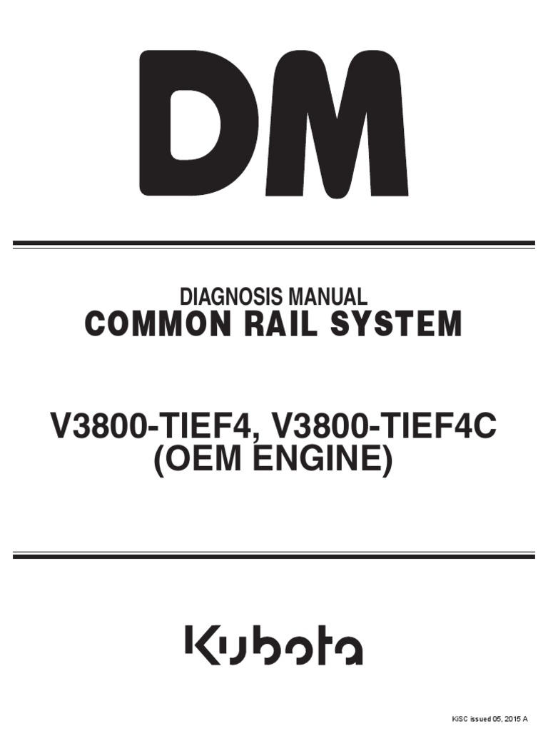 V3800-Tief4, V3800-Tief4c-M5001 | PDF | Throttle | Diesel Engine