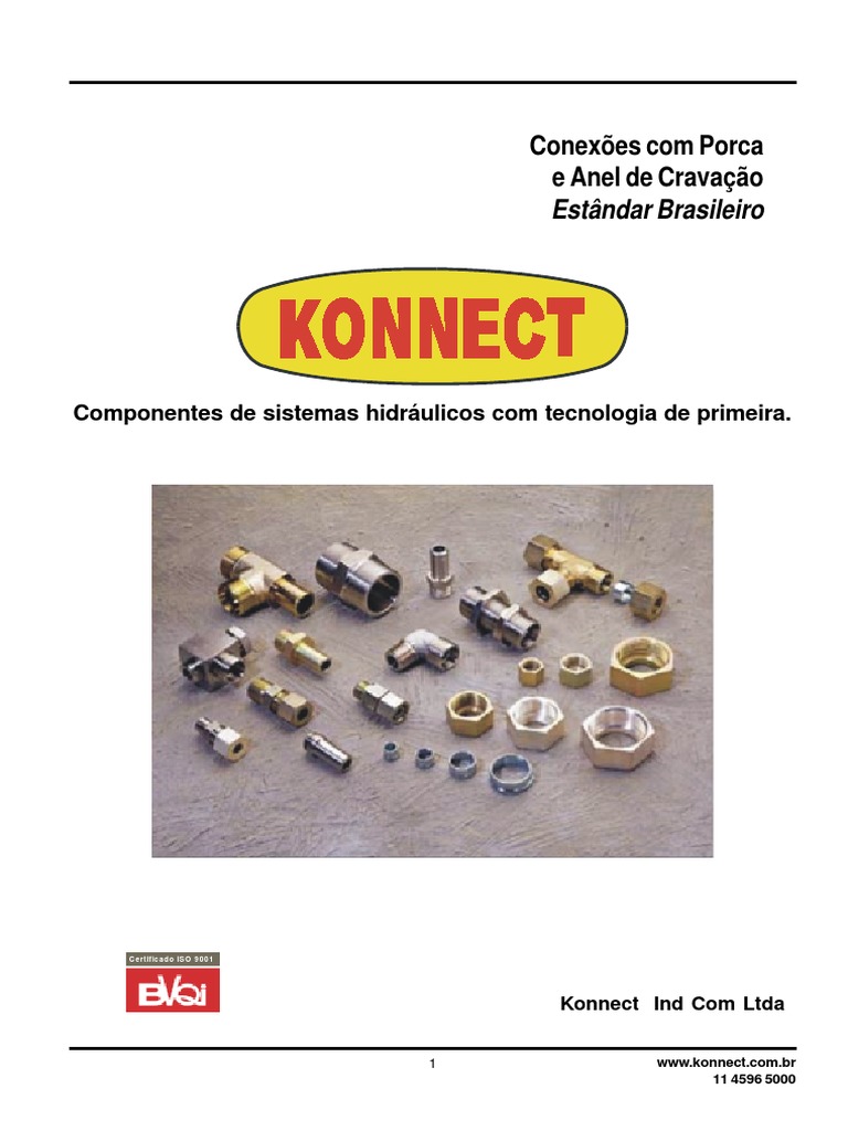 Catalogo Konnect - Conexão Anilhada | PDF | Produção e fabricação ...