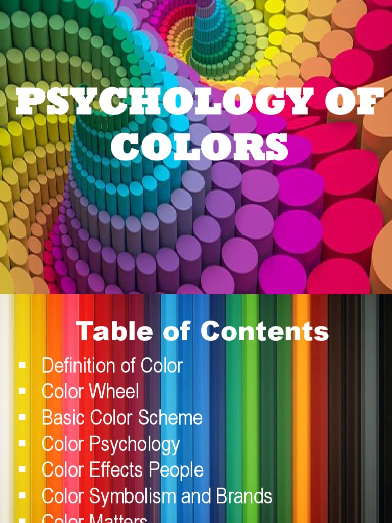 Lecture 9 Color Psychology | PDF | Color | Hue