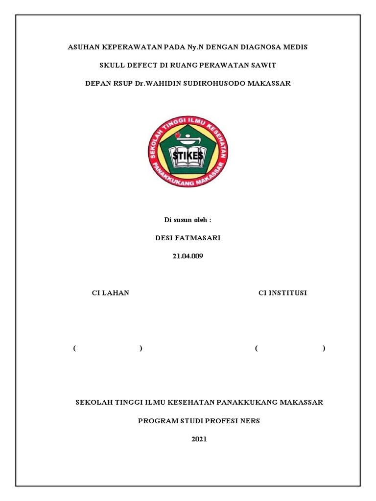 Askep Skull Defect | PDF