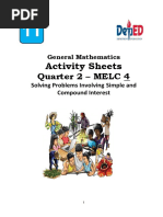Quarter 2 - Module 3 General Mathematics | PDF | Interest | Compound ...