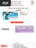 Protocolo Clave Azul en Obstetricia | PDF | Medicina CLINICA | Laboratorios