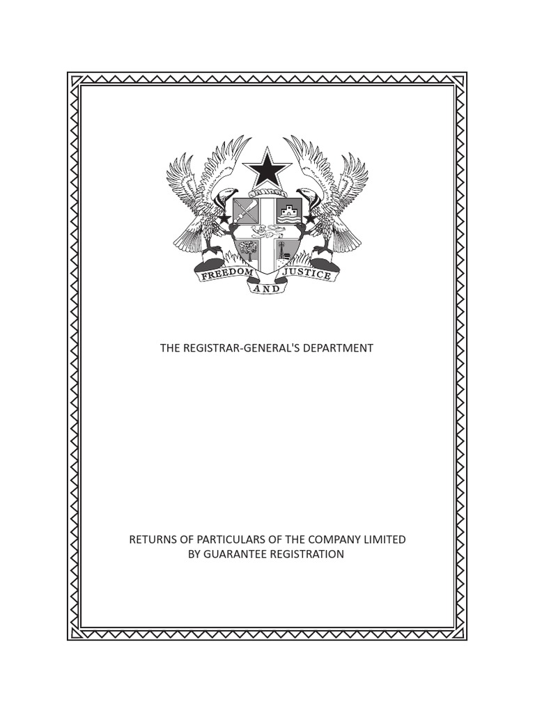 NGO Registration Form | PDF | Liquidation | Guarantee