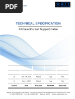 Spe For Opgw 48F India | PDF | Optical Fiber | Specification (Technical Standard)