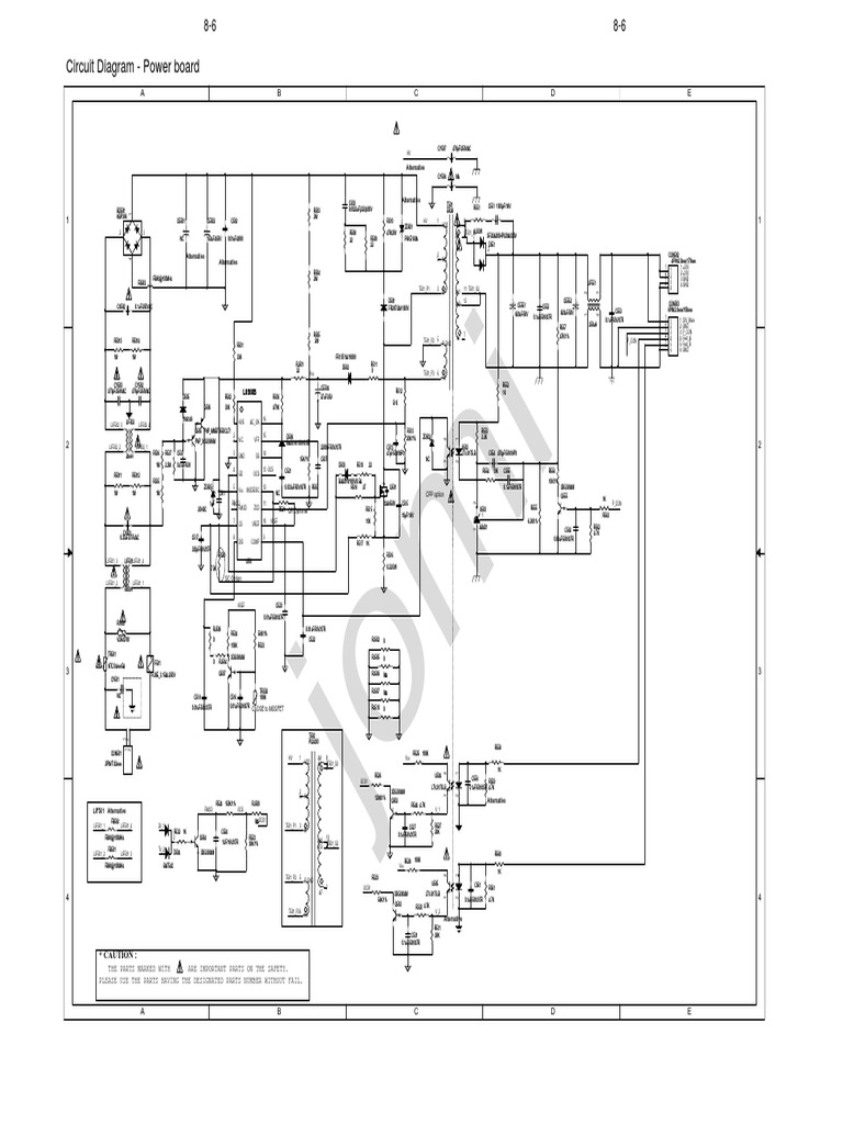 FX20 FX30 FX50 Diagrama Fuente-52182 | PDF