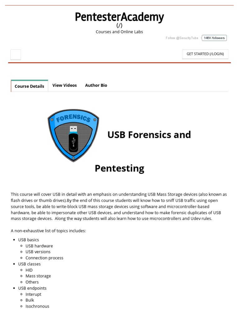USB Forensics and Pentesting | PDF | Usb | Penetration Test