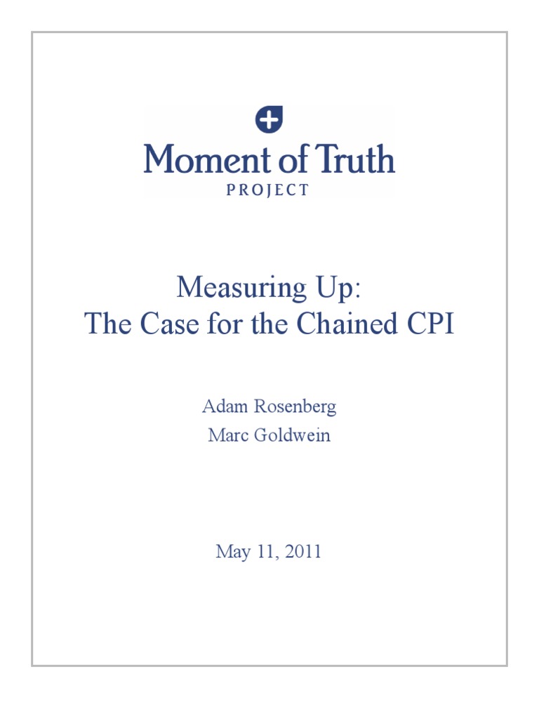 Measuring Up Case For Chained CPI | PDF | Business | Finance & Money Management