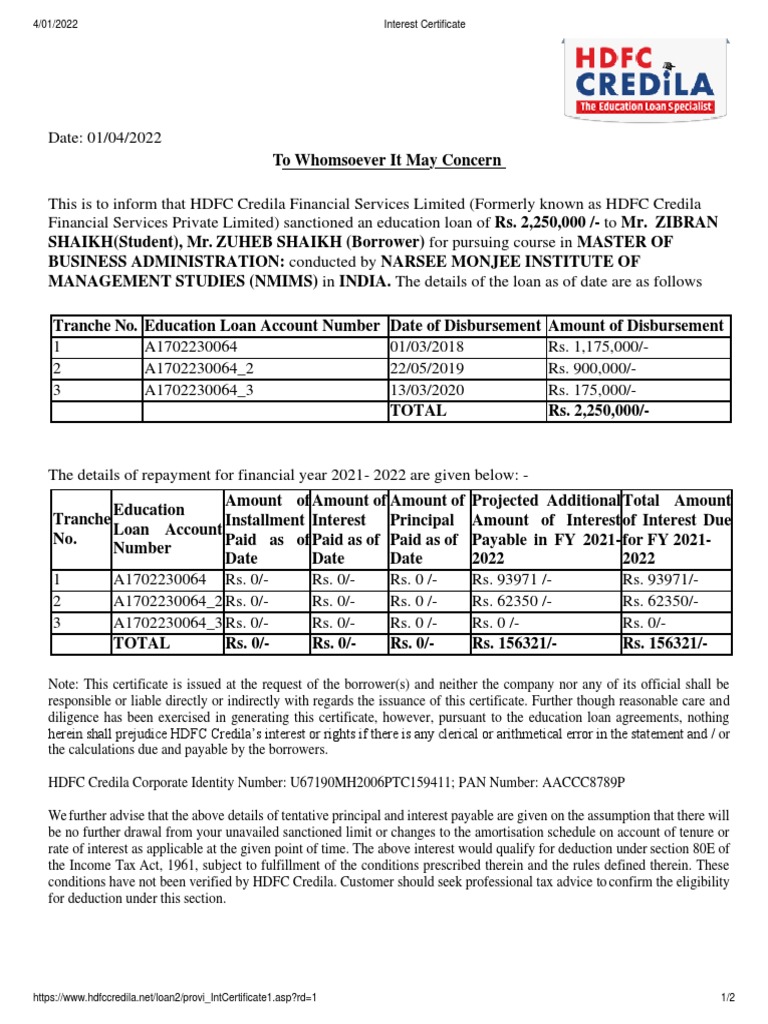 Education Loan | PDF | Loans | Student Loan