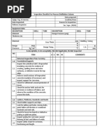 Inspection Checklist Platformer Reactor Vessel | PDF | Pipe (Fluid ...