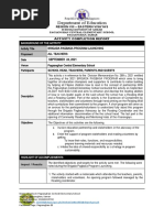 JHS - Tcis - Brigada Pagbasa Accomplishment Report | PDF | Communication