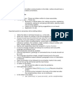 Guide to Writing Formal Letters | PDF | Writing | Linguistics
