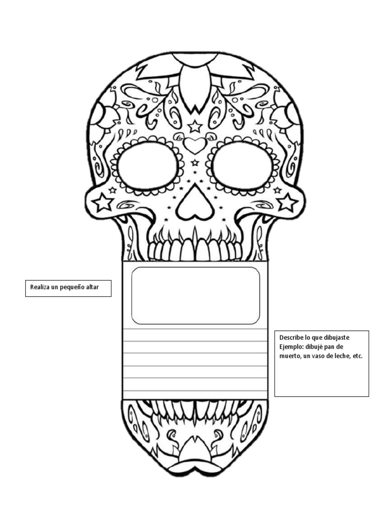 Actividad Día de Muertos | PDF