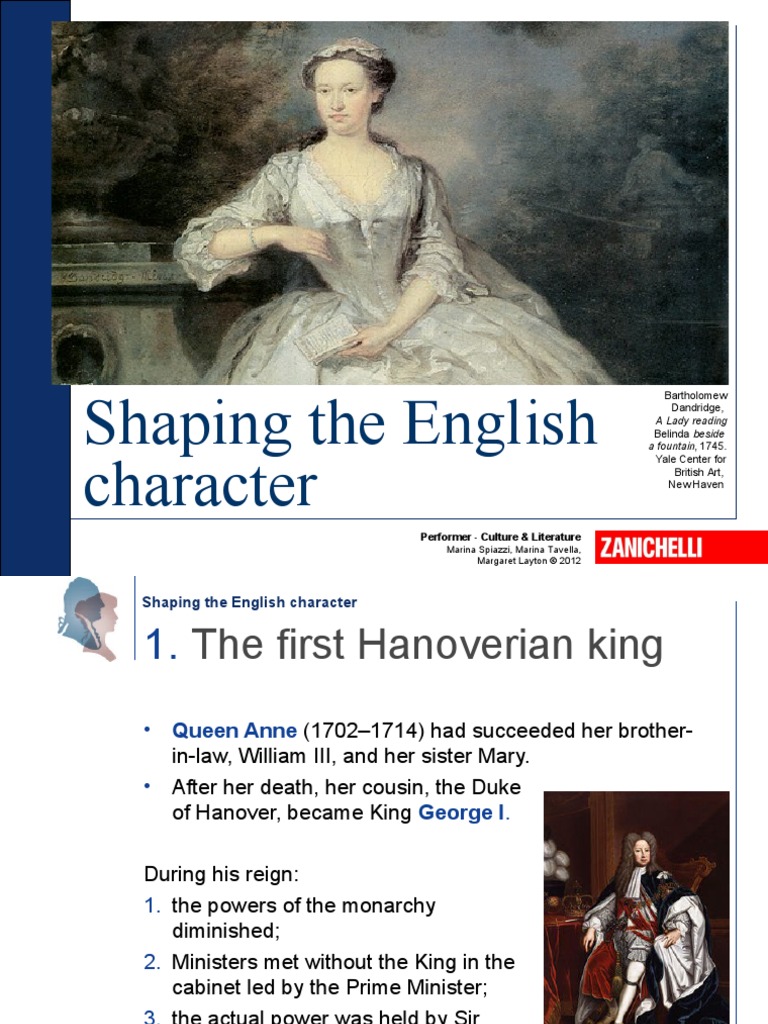 Shaping The English Character: Performer - Culture & Literature | PDF ...