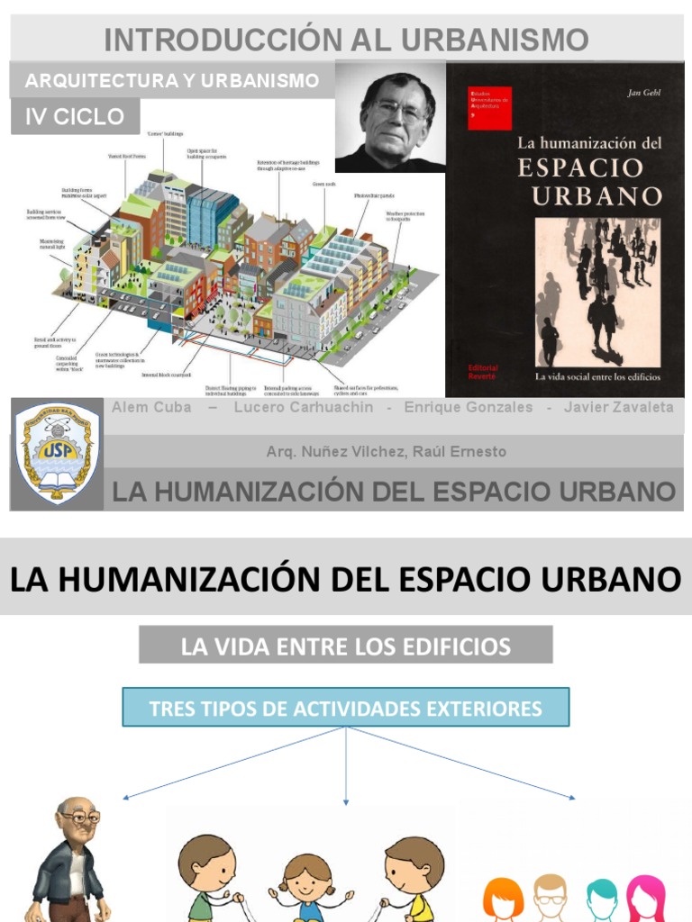 La Humanización Del Espacio Urbano | PDF | Cognición | Conceptos ...