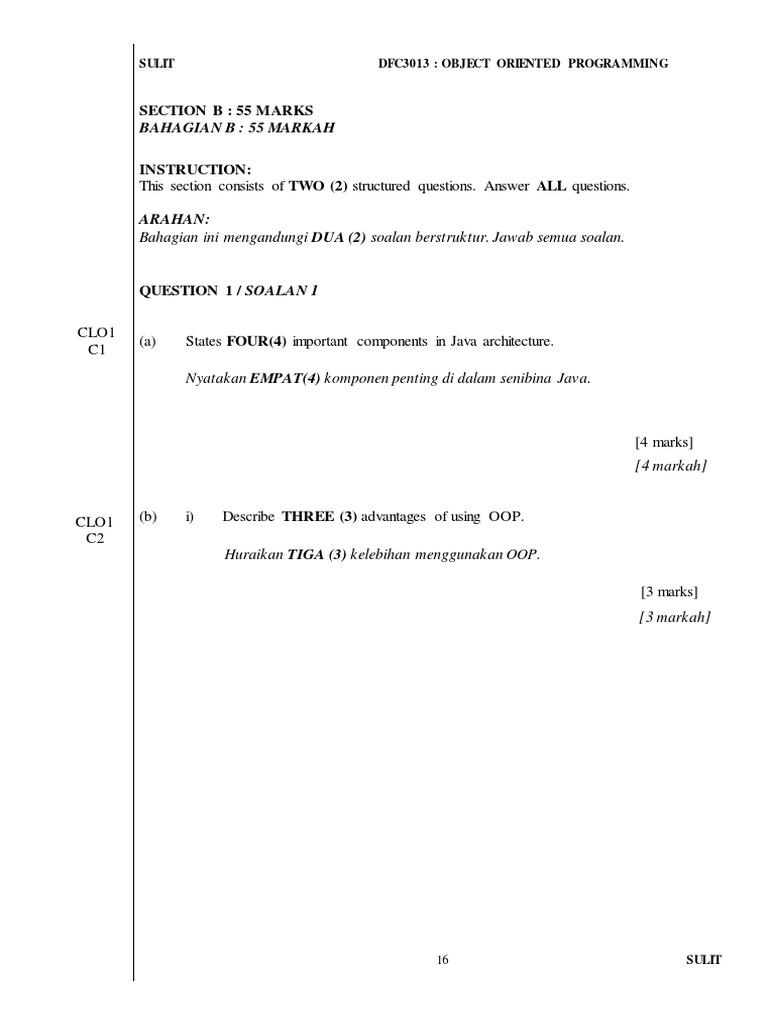 Oop 1 | PDF | Programming | Constructor (Object Oriented Programming) Oop 1 | PDF | Programming | Constructor (Object Oriented Programming)