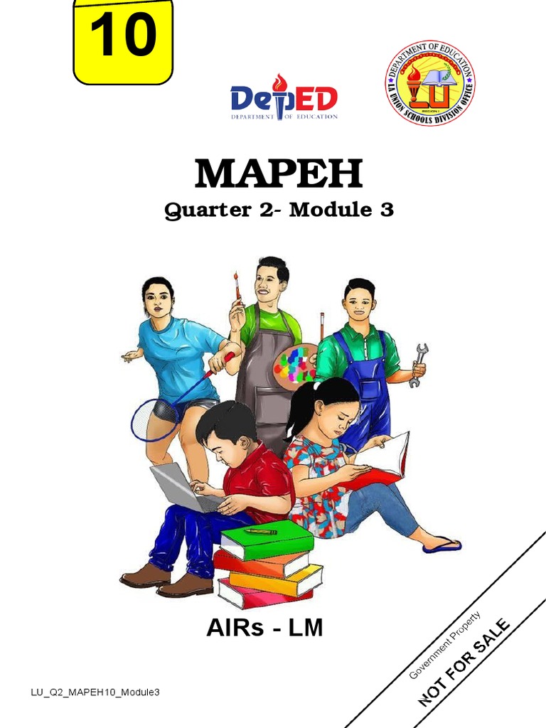 Mapeh: Quarter 2-Module 3 | PDF | Musical Instruments | Computer Graphics