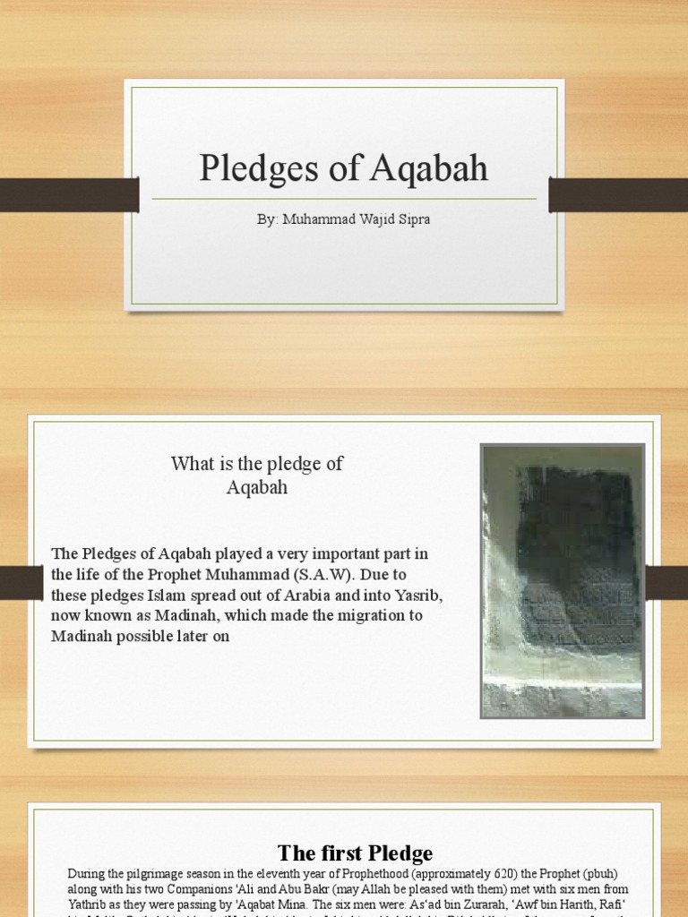 The Pivotal Pledges of Aqabah: How the First and Second Pledges Laid ...