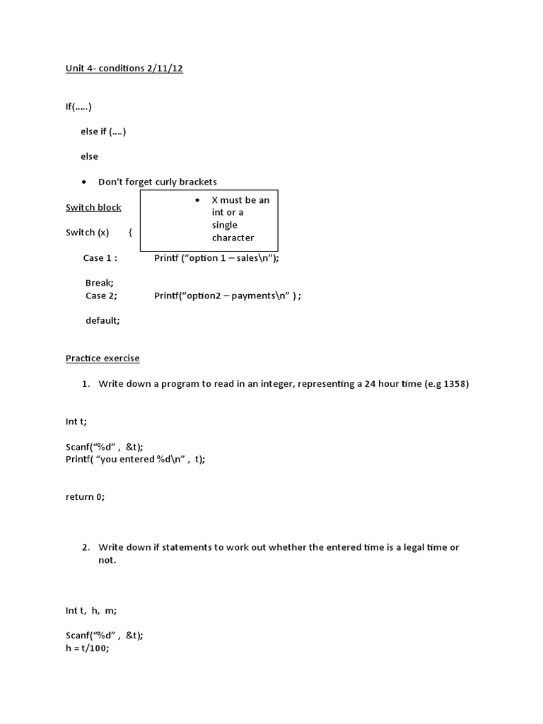Unit 4:5 Lecture 2:11:21 | PDF | Teaching Methods & Materials