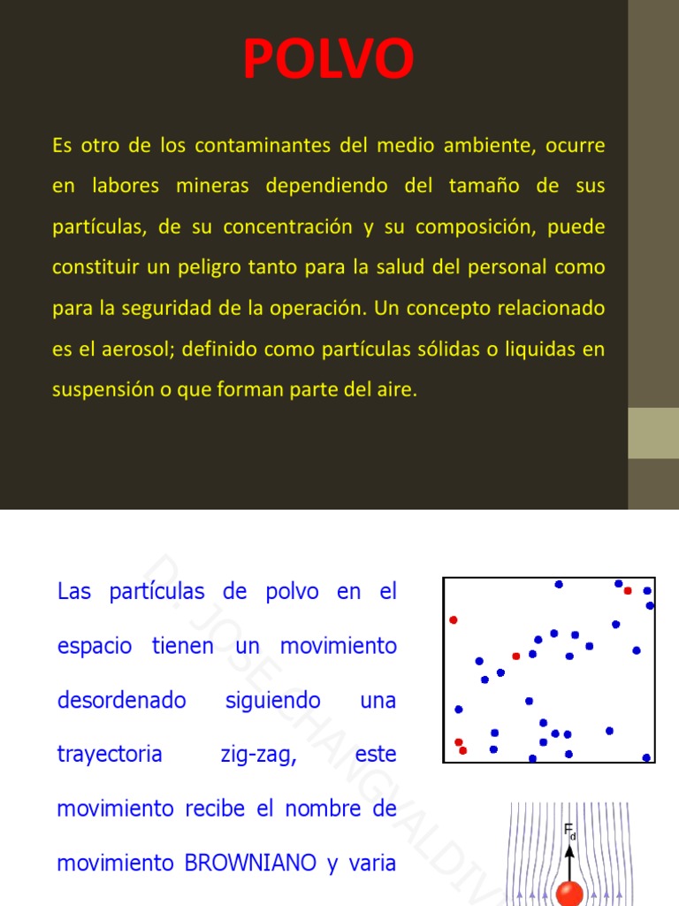 Polvo Sesion 04 | PDF | Partículas | Química