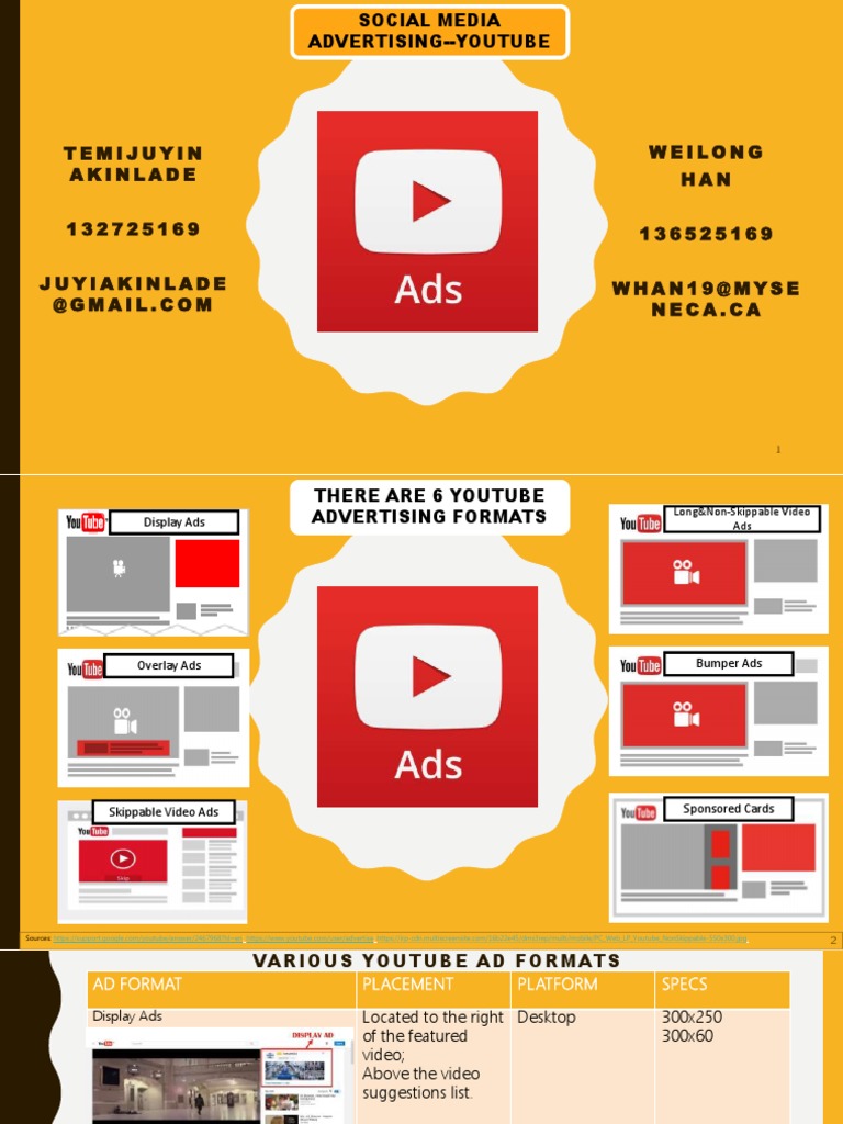 Type of Youtube Ads | PDF | You Tube | Communication
