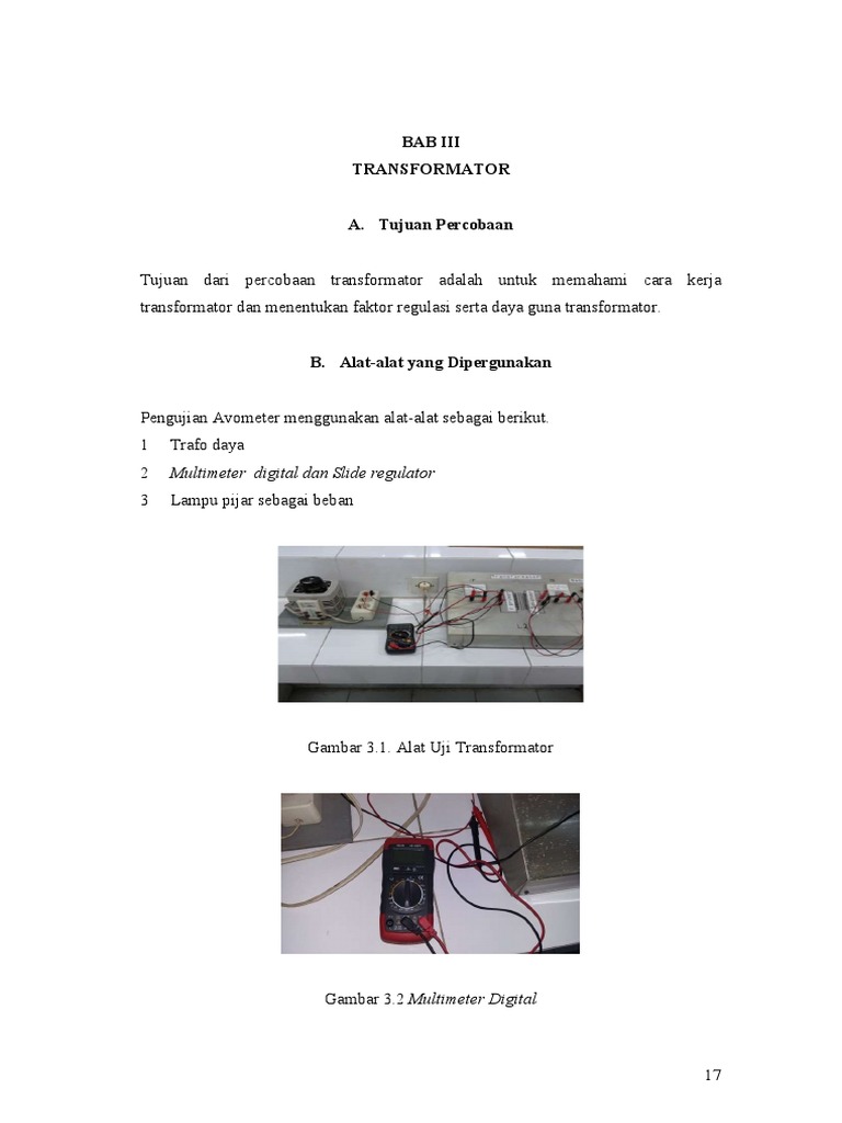 Optimasi Transformator: Faktor Regulasi dan Daya Guna | PDF | Sains & Matematika
