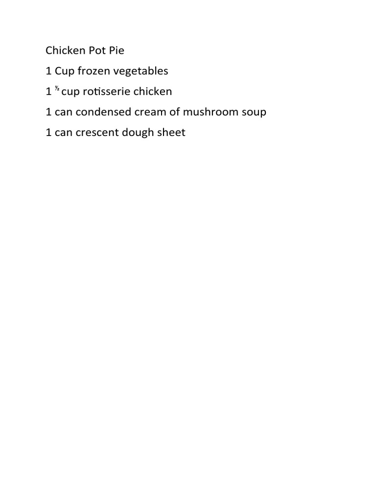 Foods Recipe and Instructions | PDF | Wellness | Science & Mathematics