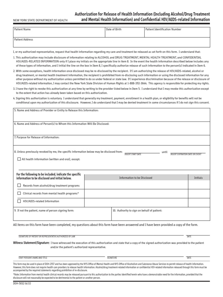 Consent Forms | PDF | Confidentiality | Drug Rehabilitation