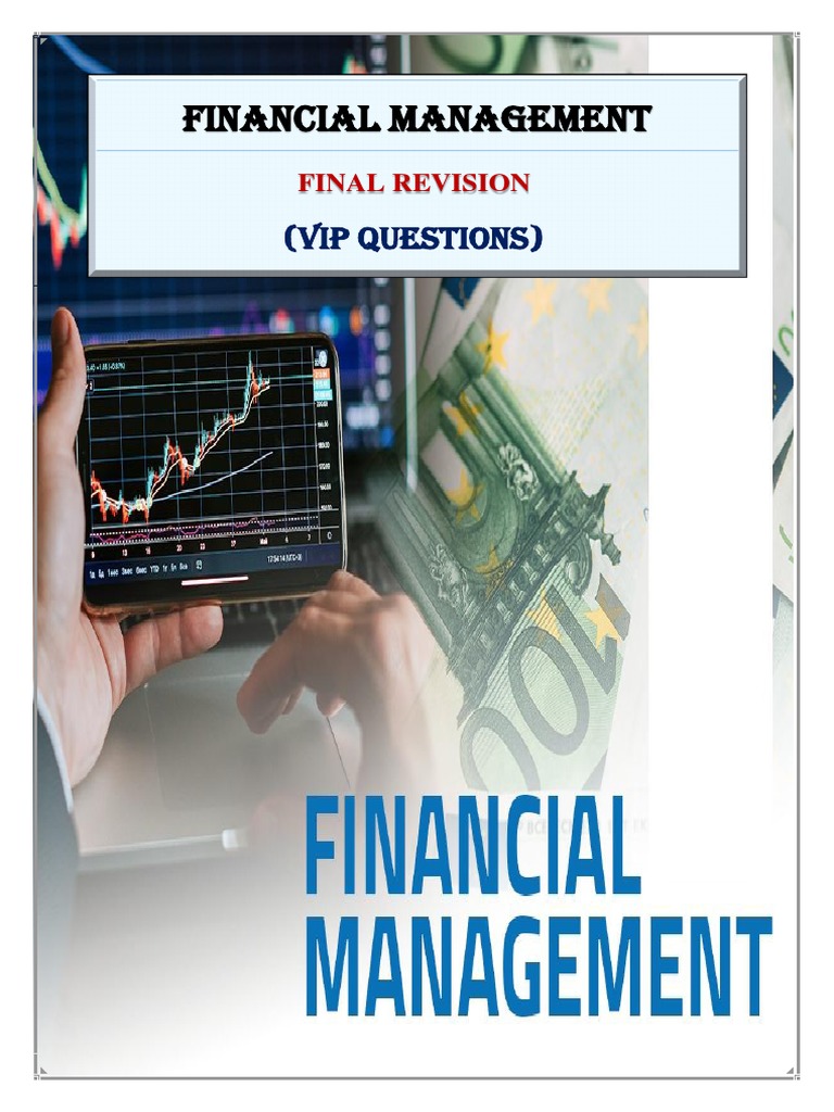 Final Revision | PDF | Working Capital | Stocks