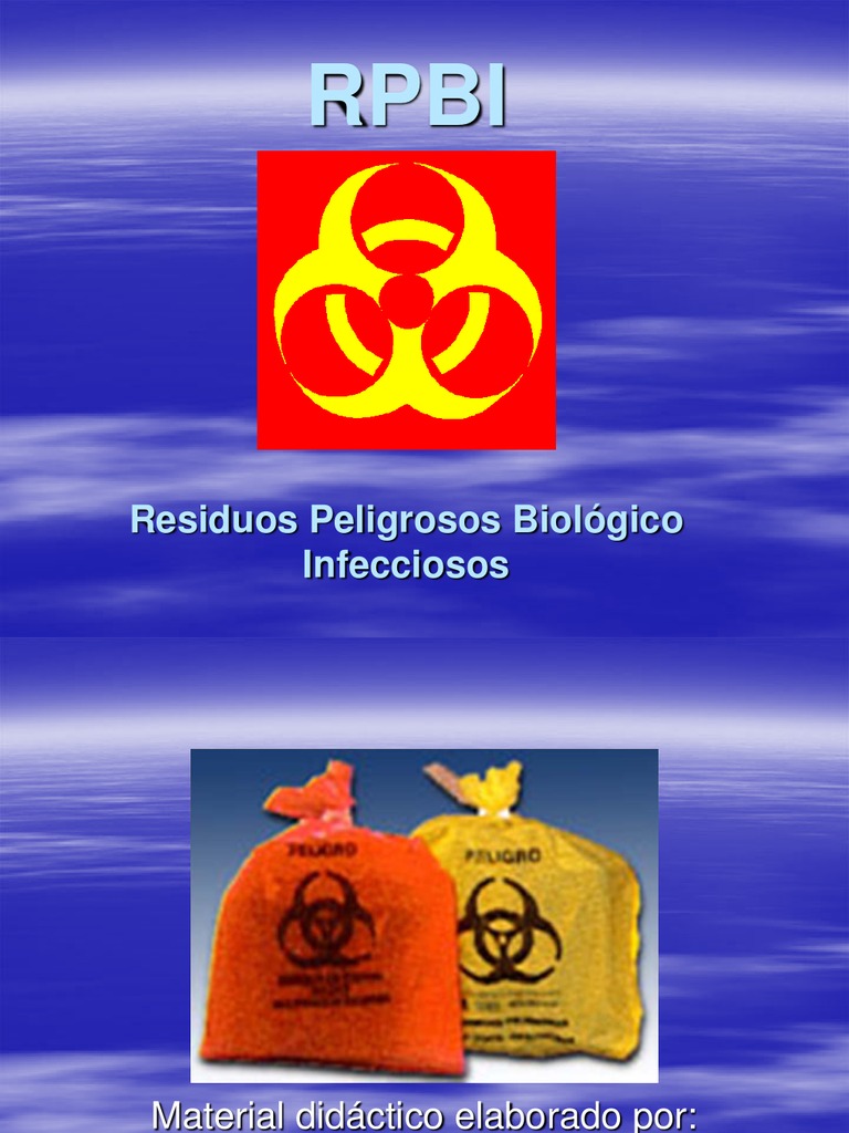 Presentacion de Rpbi Mary | PDF | Residuos | Especialidades Medicas