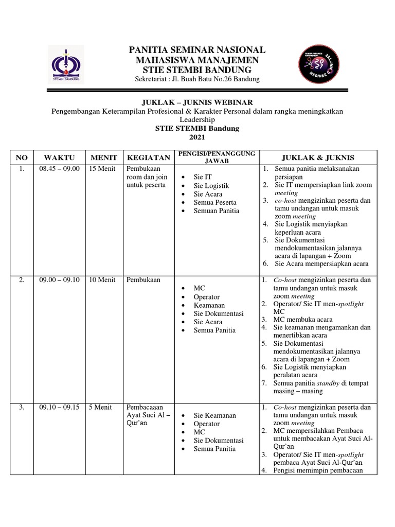 (Juklak Juknis) FIX | PDF