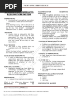 Check-In & Check-Out Script | PDF