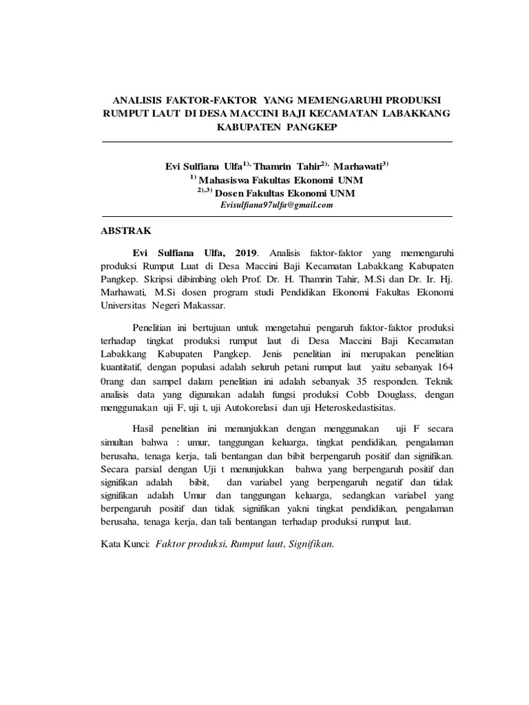 Jurnal Skripsi Evi | PDF