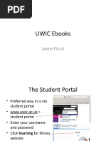miEbooks Setup Guide for UJ Students | PDF