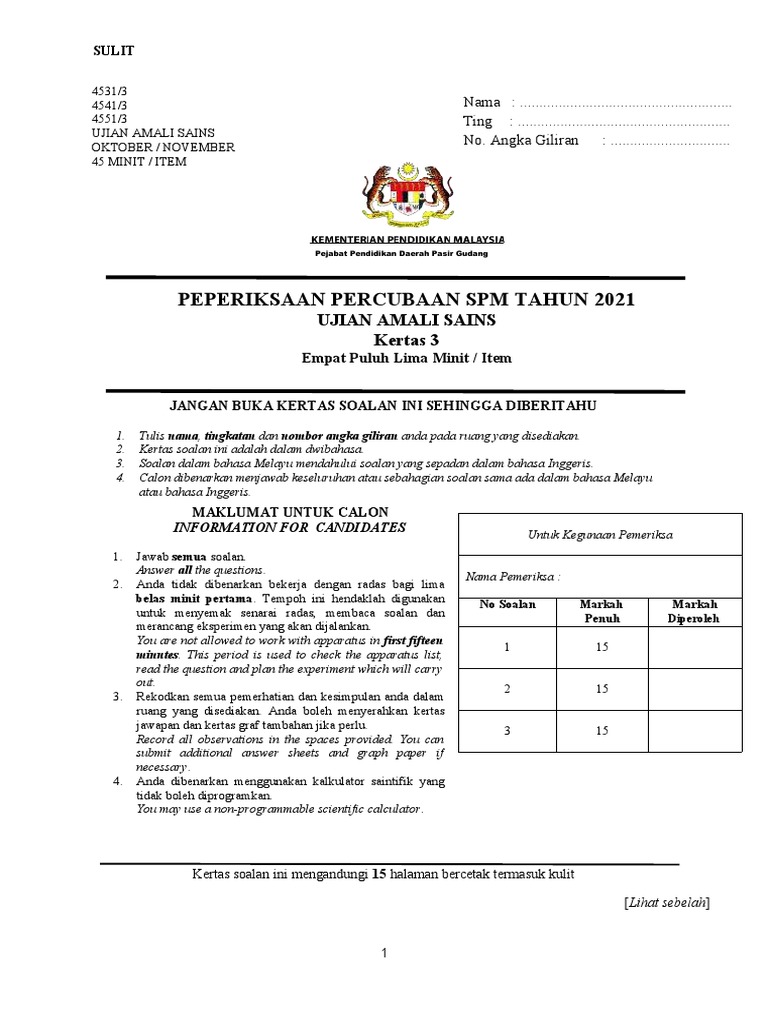 Uas PPC SPM 2021 | PDF