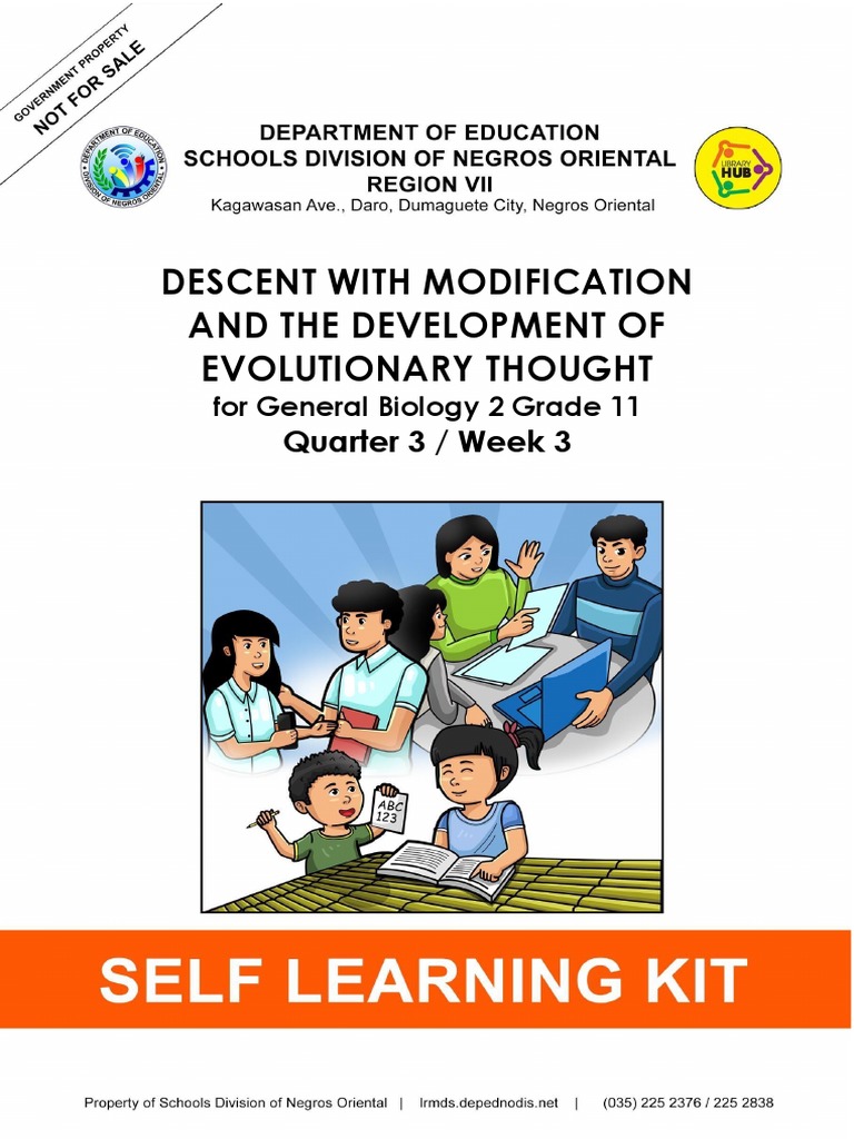 Descent With Modification and The Development of Evolutionary Thought ...