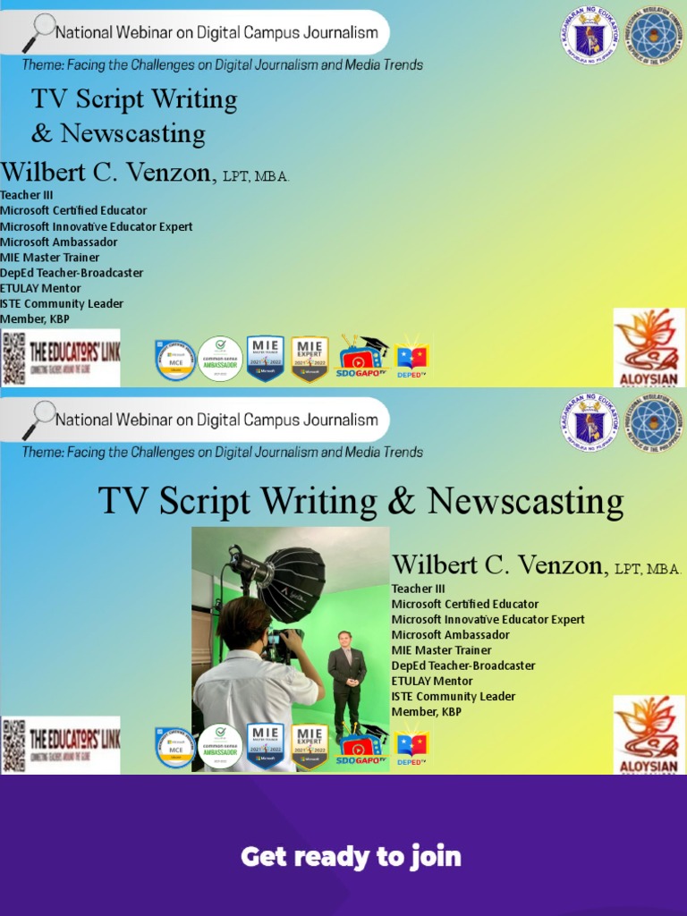 TV Script Writing & Newscasting: LPT, Mba | Download Free PDF | Body ...
