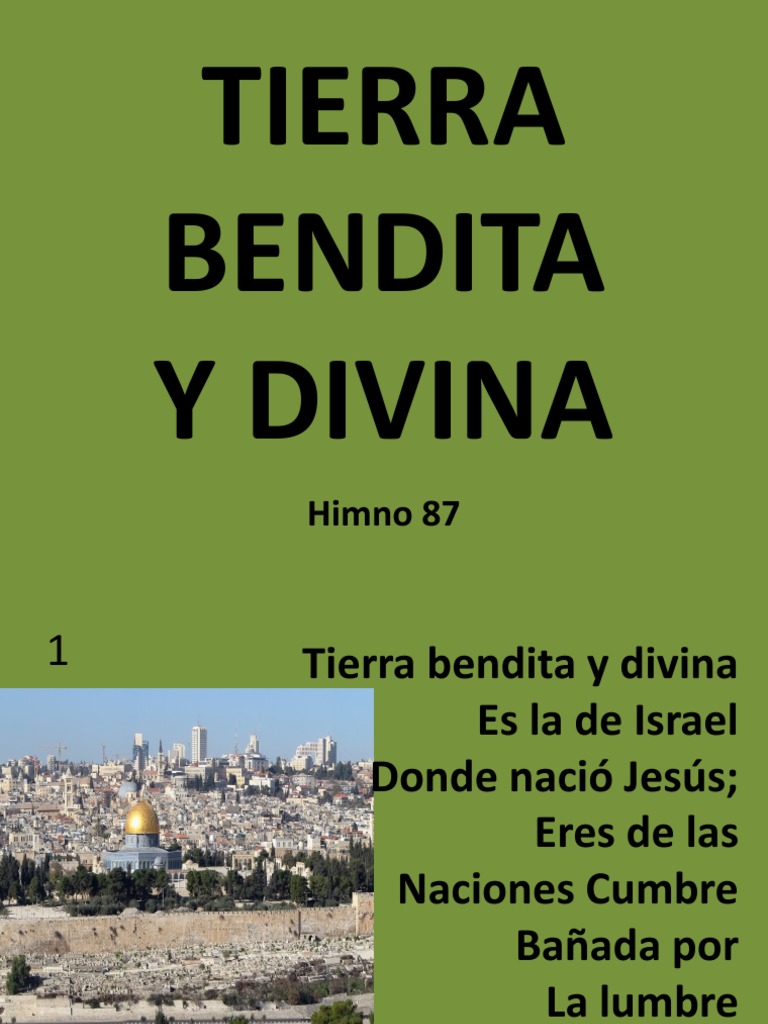 2 Tierra Bendita y Divina | PDF